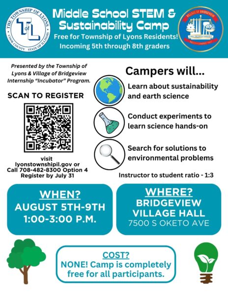 Stem Sustainability Camp – Township of Lyons