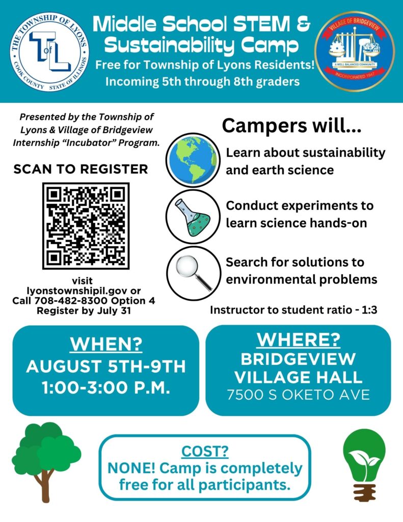 Stem Sustainability Camp – Township of Lyons