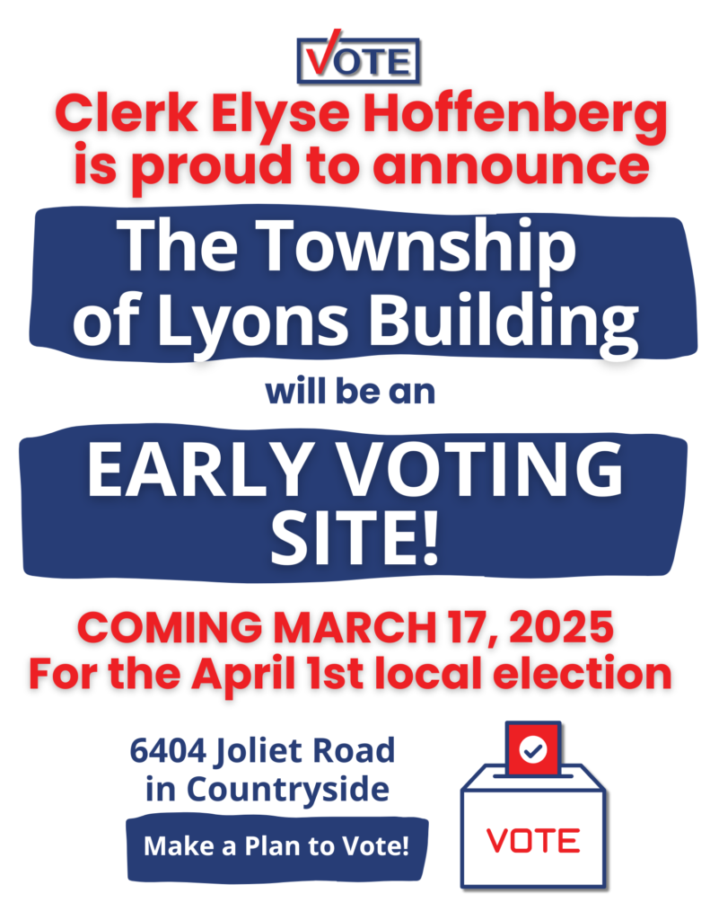 Early Voting Coming to Township Building – Township of Lyons