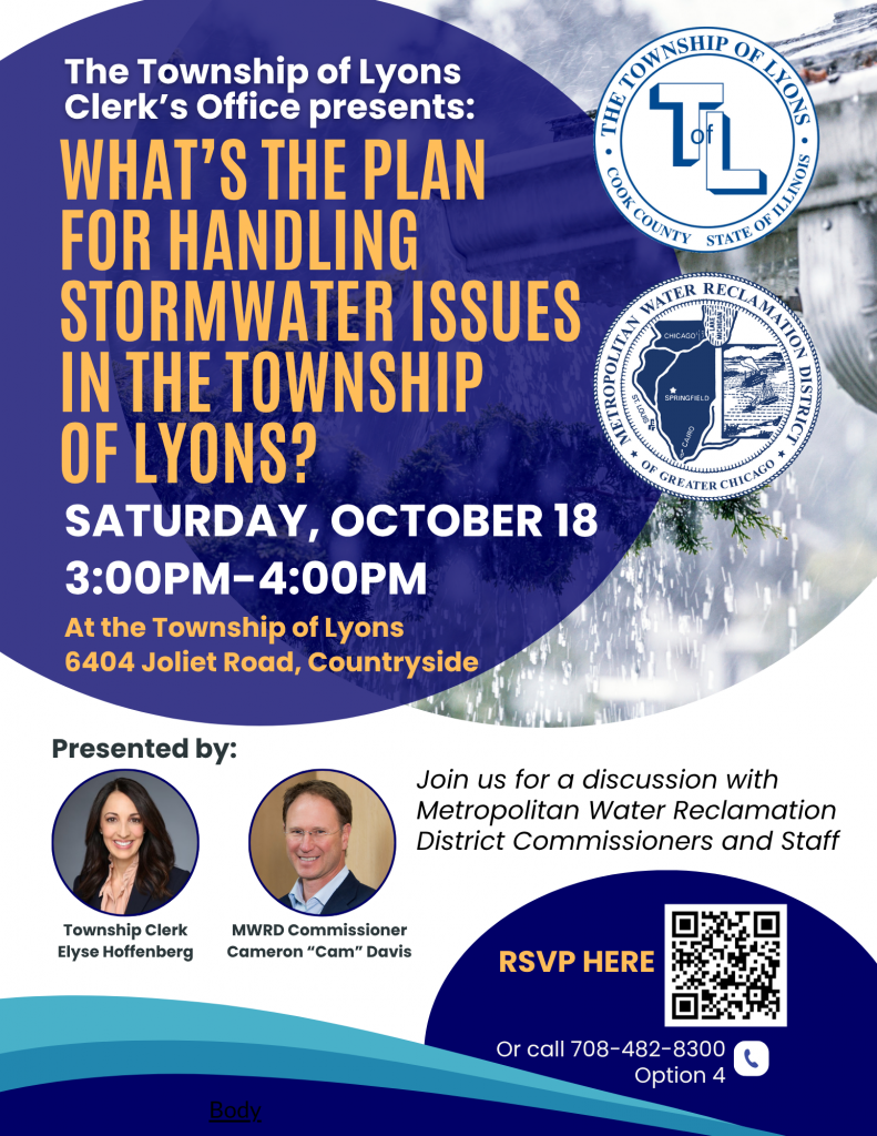 Stormwater Issues Discussion 2025 – Township of Lyons